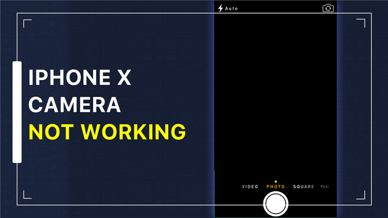 iPhone X Front Camera and Rear Camera Not Working Repair